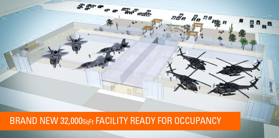The Defense Contractor Complex at Yuma International Airport